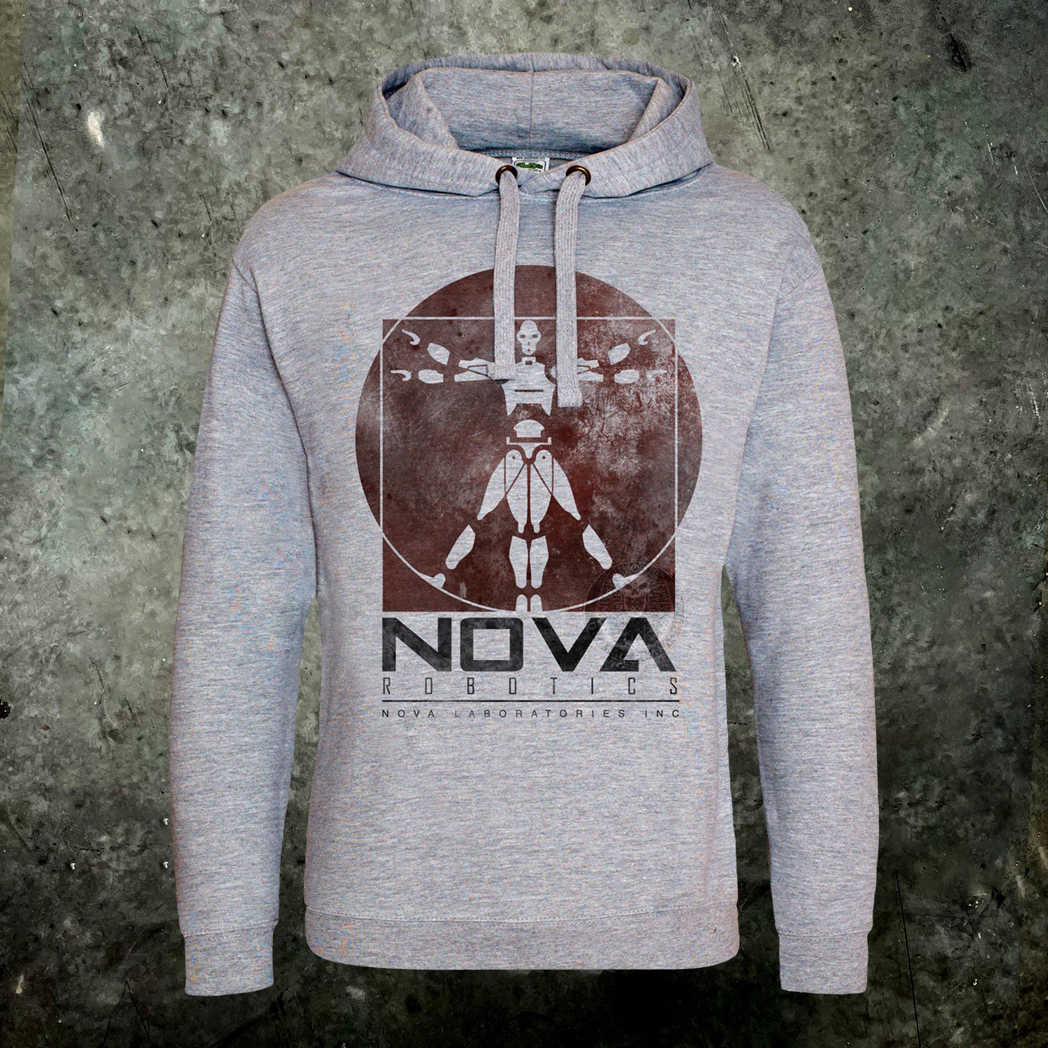 Nova Robotics Short Circuit Inspired Mens Hoodie