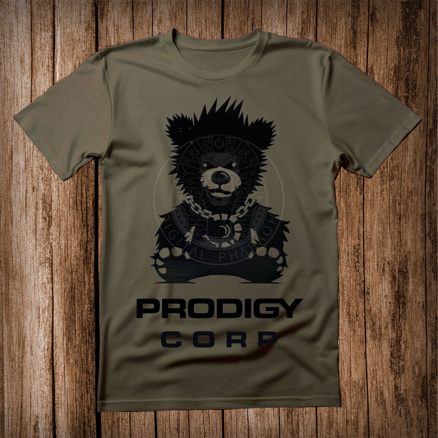 Alien Earth Inspired Prodigy Corp Mens T Shirt