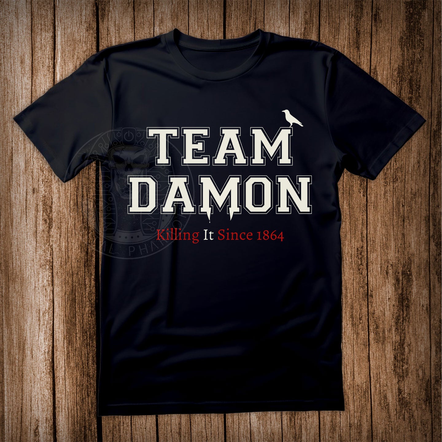 Team Damon Vampire Diaries T Shirt