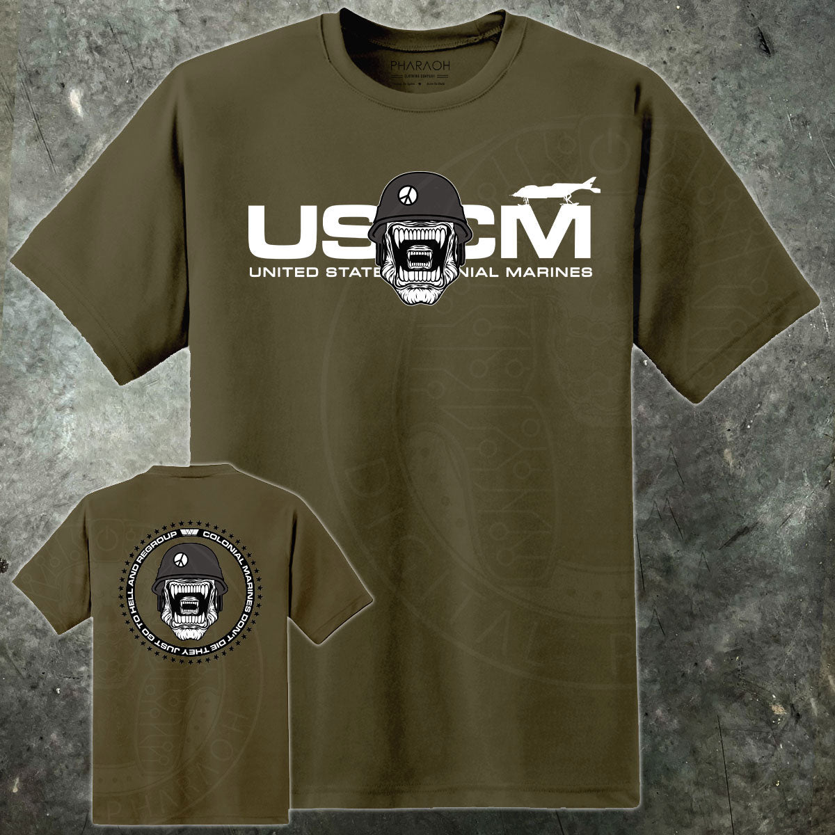 Aliens USCM Colonial Marines BUG SQUAD T Shirt