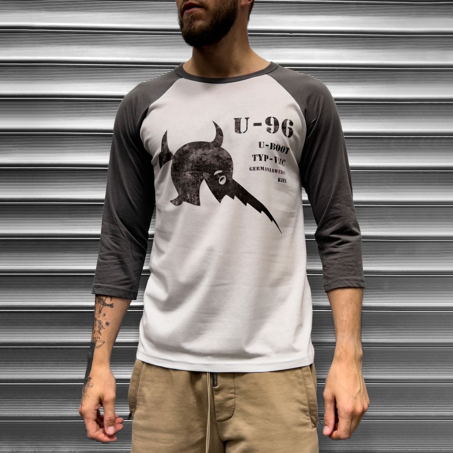 Das Boot Raglan Laughing Sawfish T Shirt