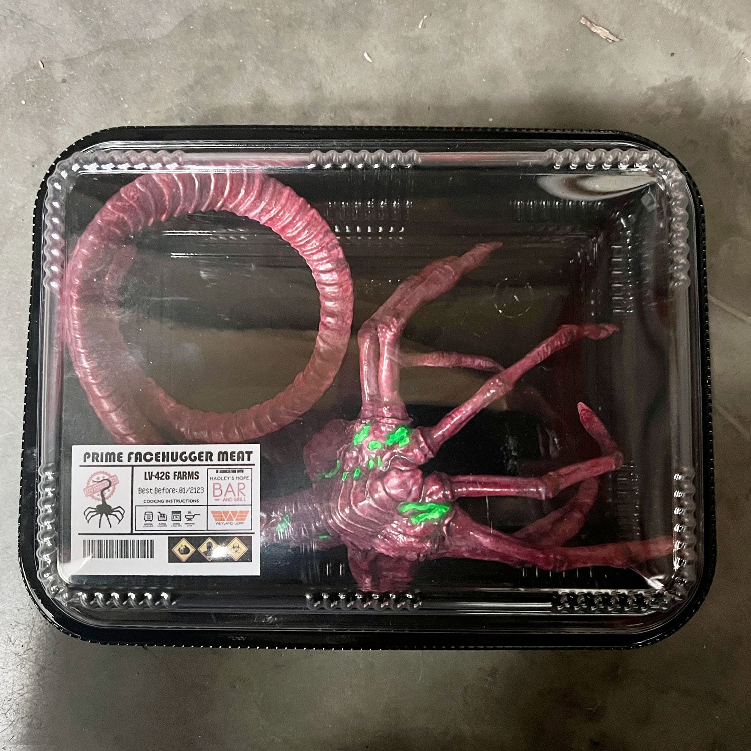 Alien Facehugger Meat Package
