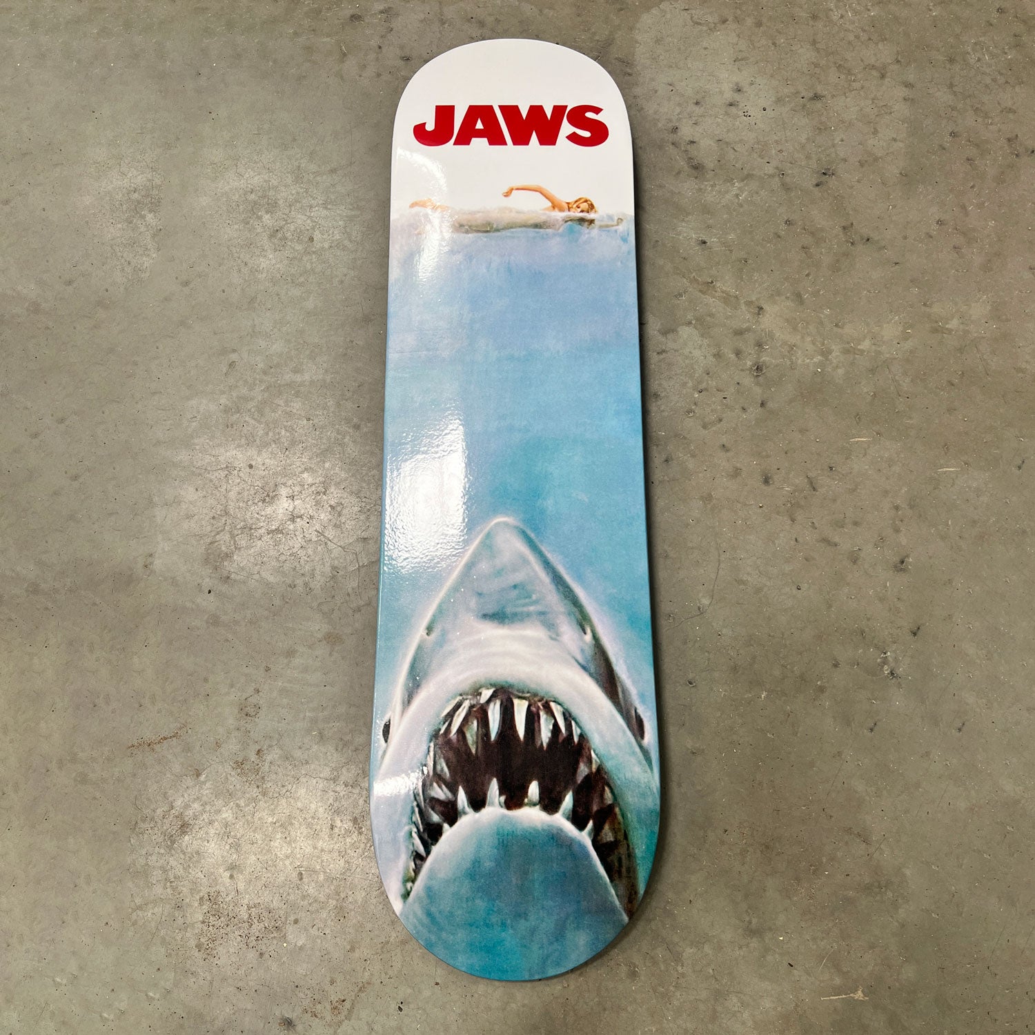 Jaws Skateboard Wall Art