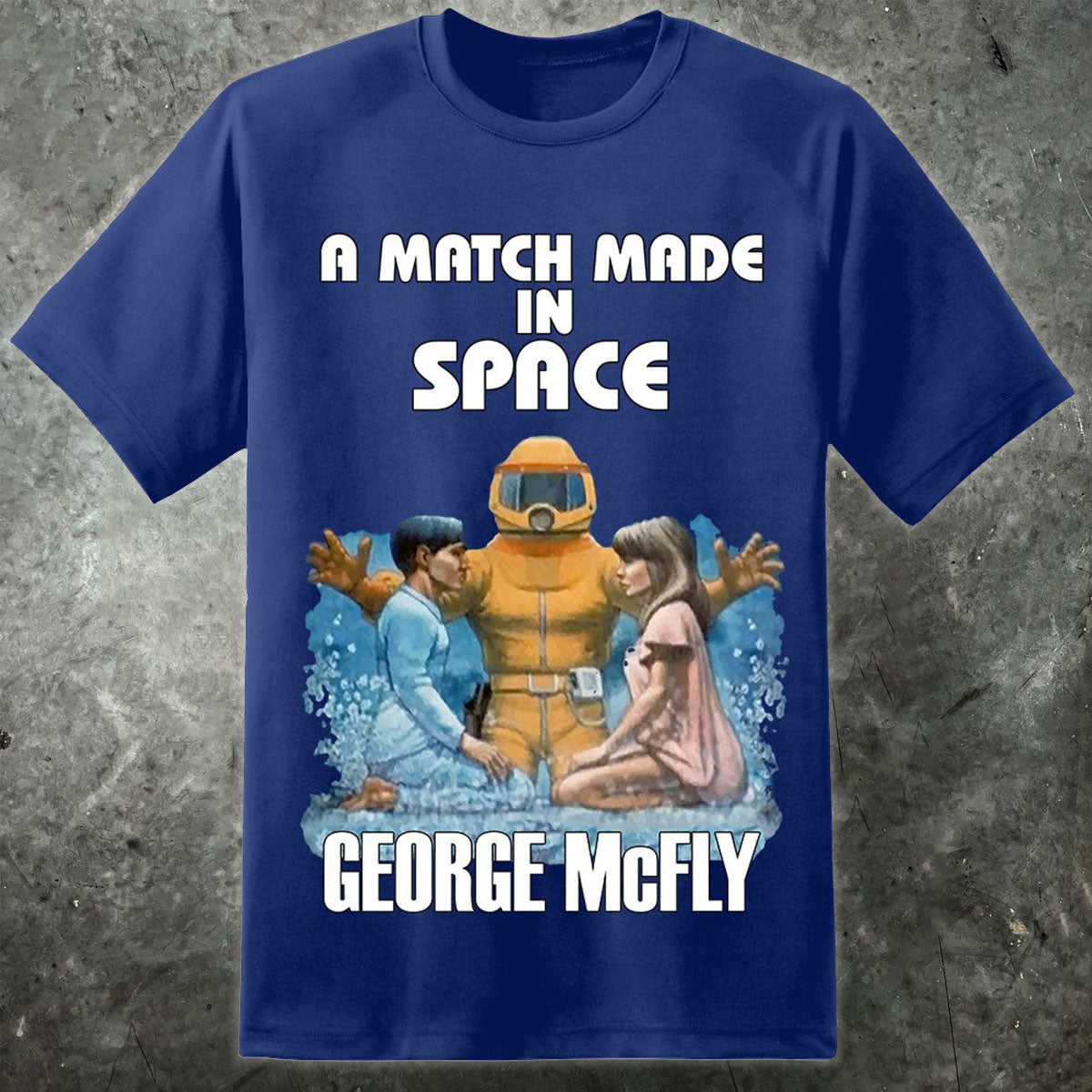 George McFly Match Made In Space Book T Shirt