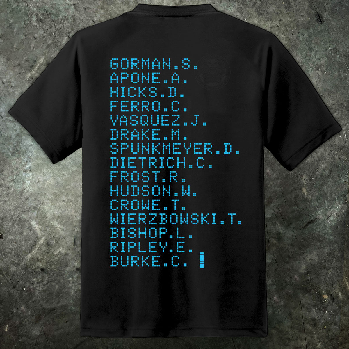 Aliens USCM Full Names T Shirt