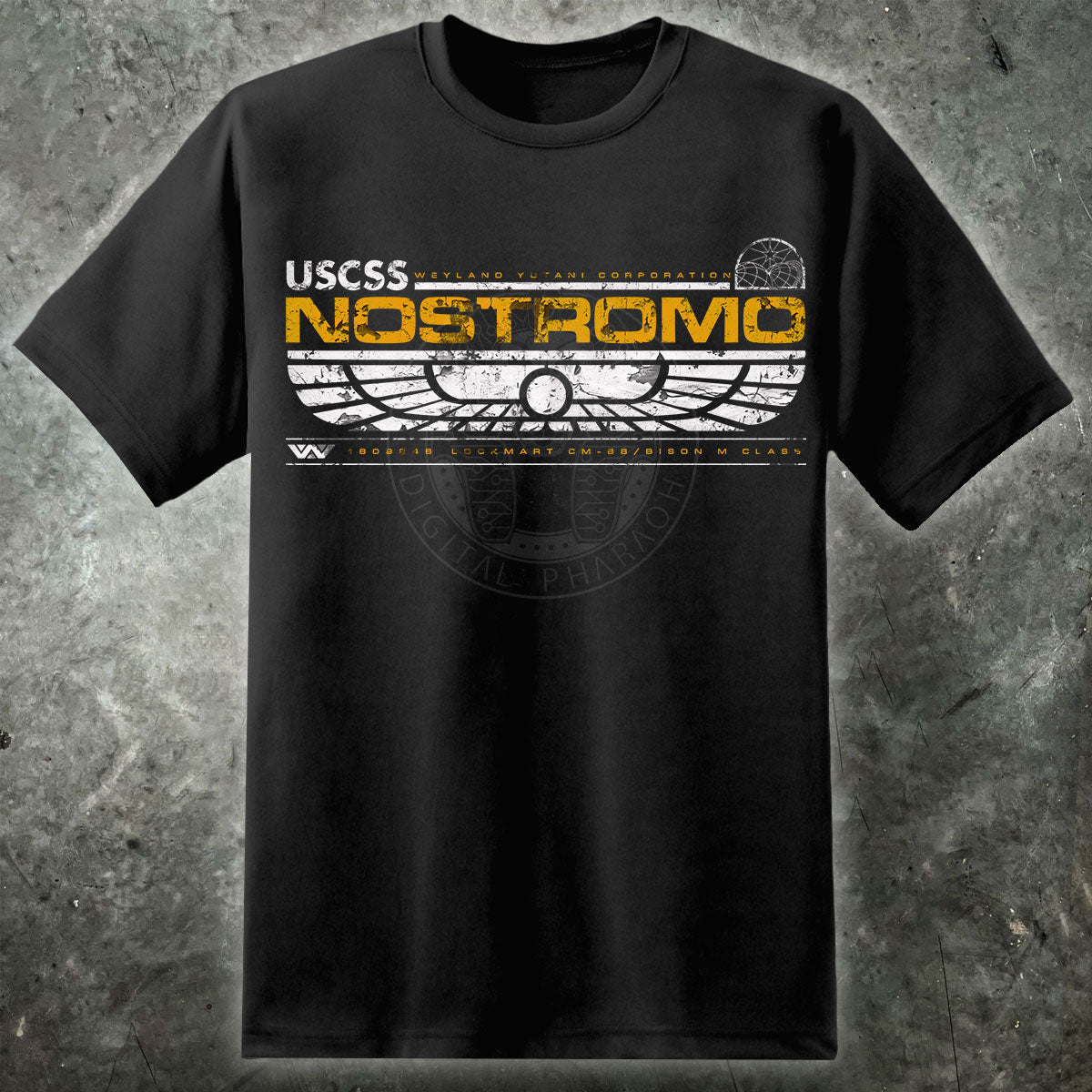 Alien Nostromo Crew Member Mens T Shirt