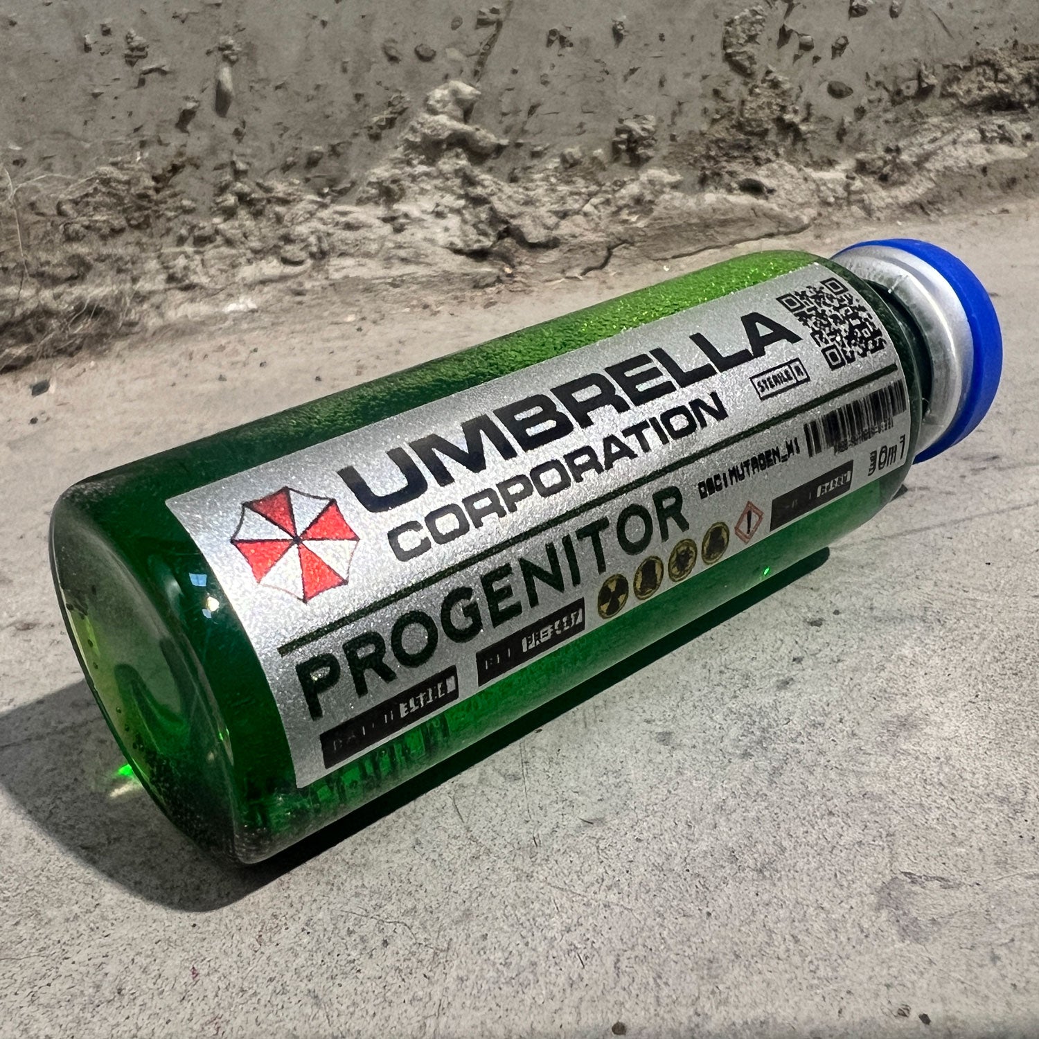 Resident Evil Umbrella Corporation Progenitor Virus Vial
