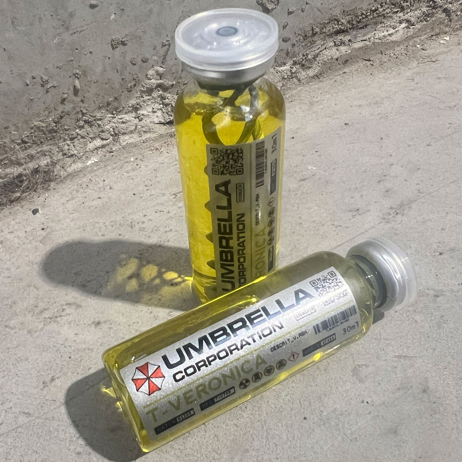 Resident Evil Umbrella Corporation T-Veronica Virus Vial
