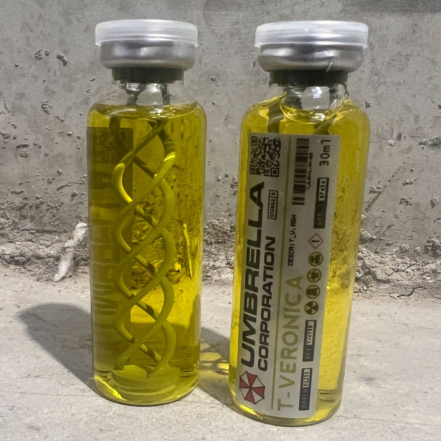 Resident Evil Umbrella Corporation T-Veronica Virus Vial