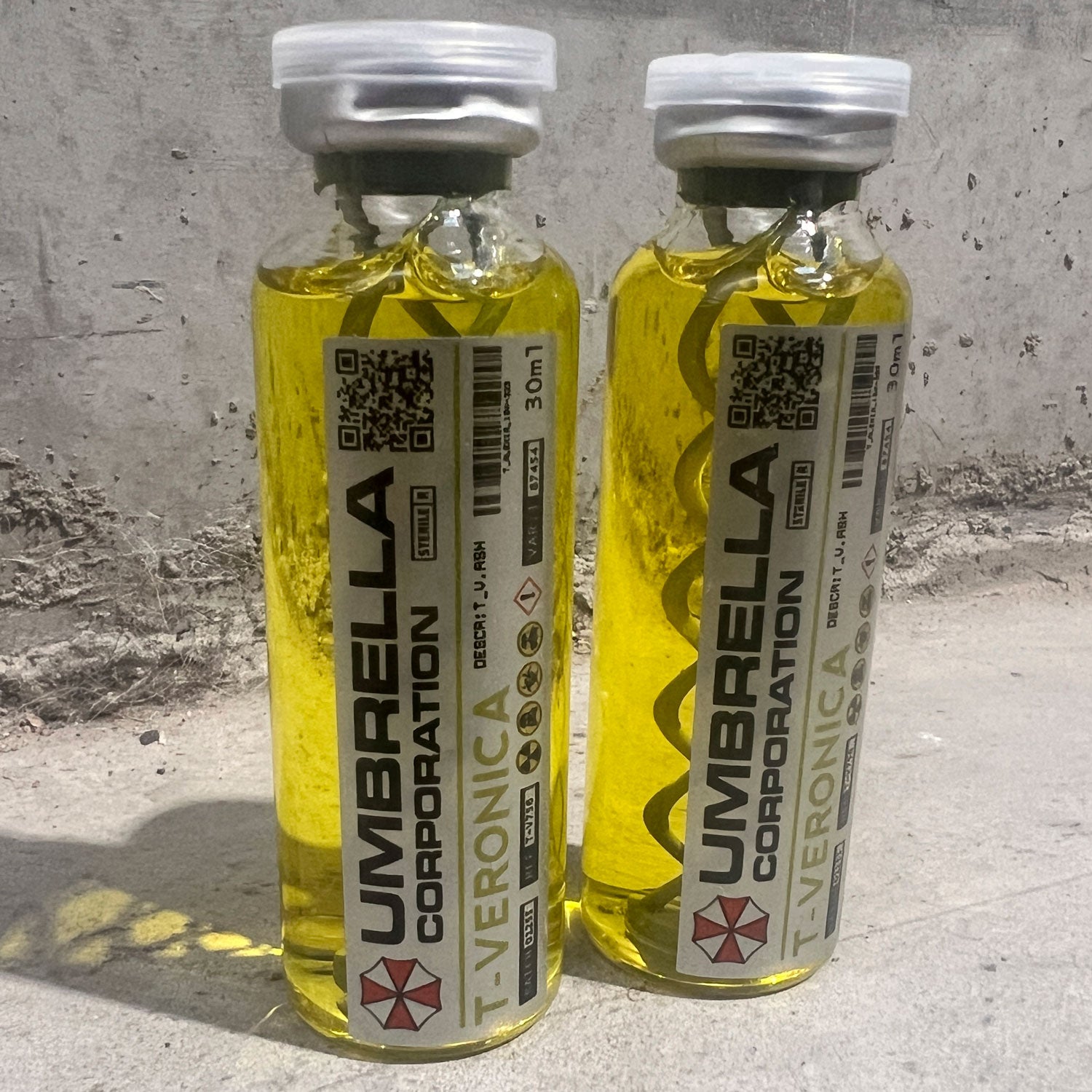 Resident Evil Umbrella Corporation T-Veronica Virus Vial