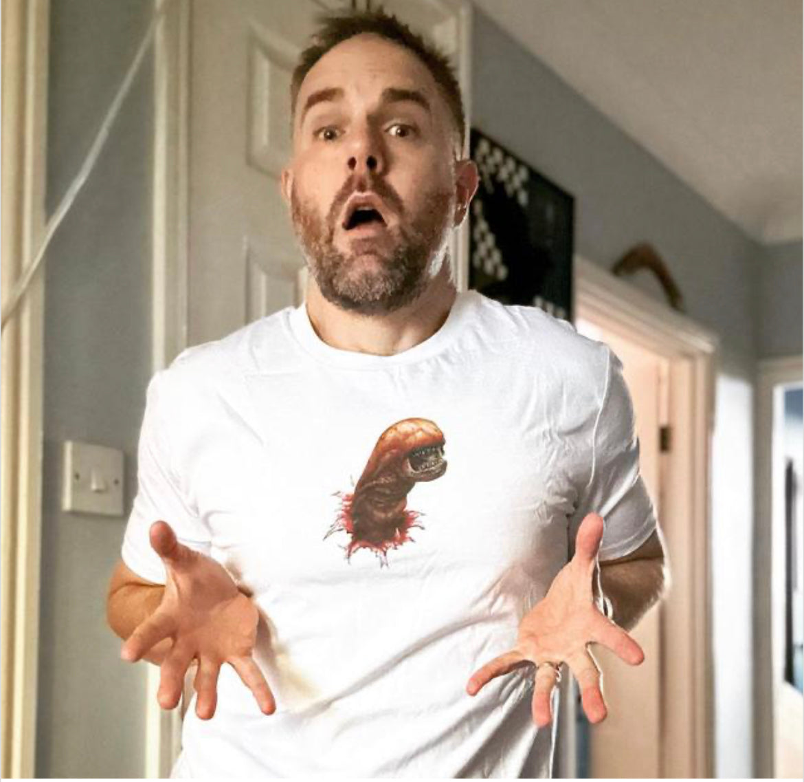 Aliens Chestburster Mens T Shirt