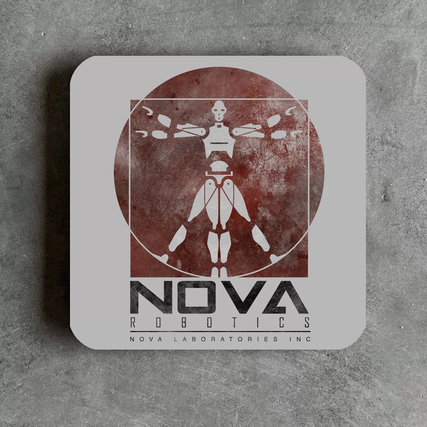 Short Circuit Nova Robotics Drinks Coaster
