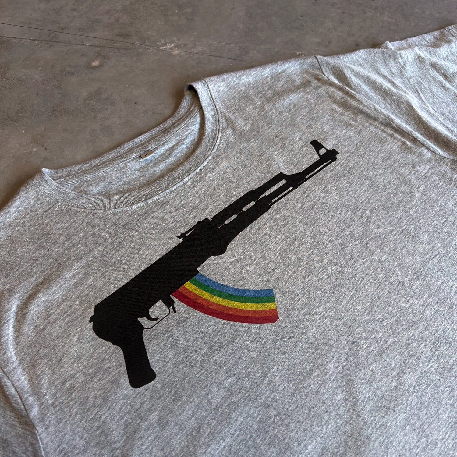 Mens Rainbow AK47 T Shirt