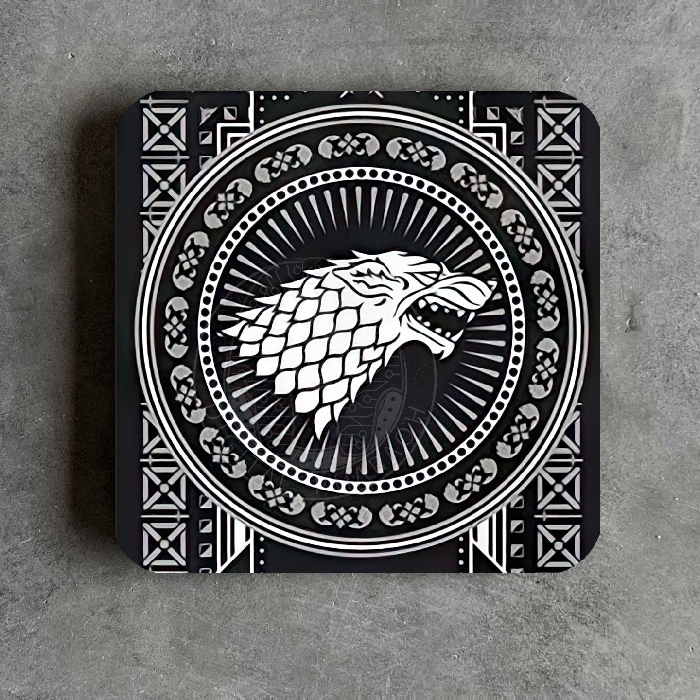 House Stark Drinks Coaster