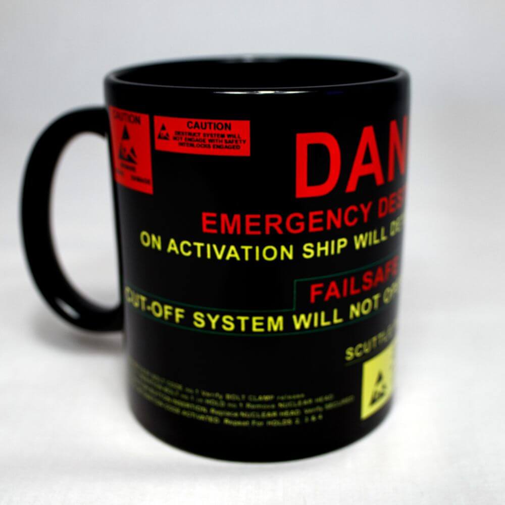 Alien Nostromo Destruct Sequence Mug