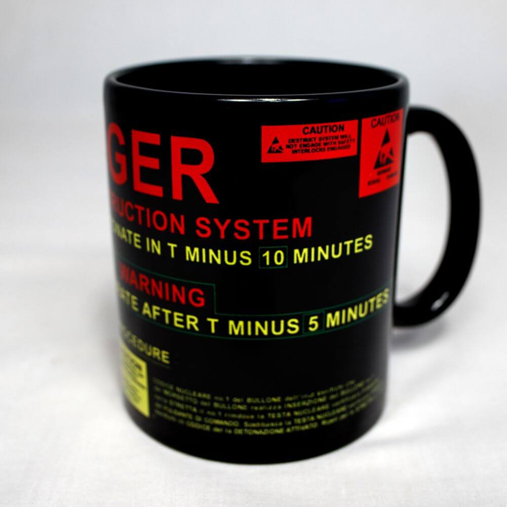 Alien Nostromo Destruct Sequence Mug