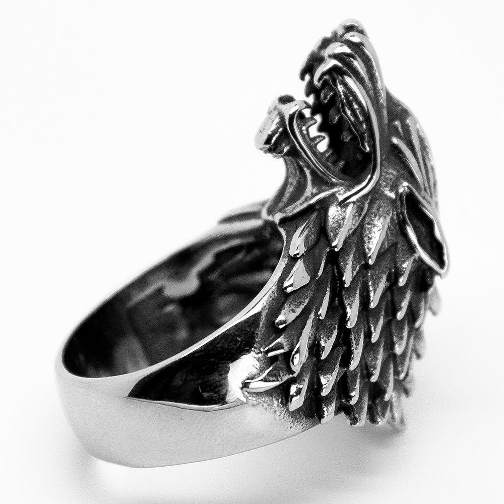House Of Stark Dire Wolf Ring