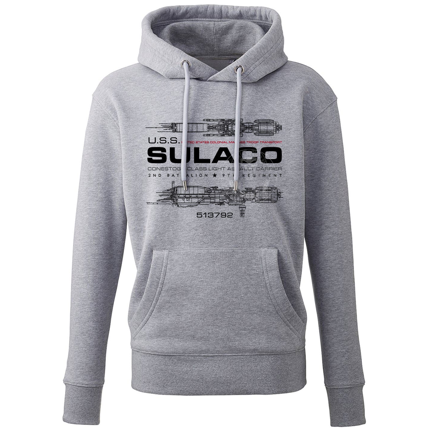 Aliens Sulaco Crew Member Hoodie