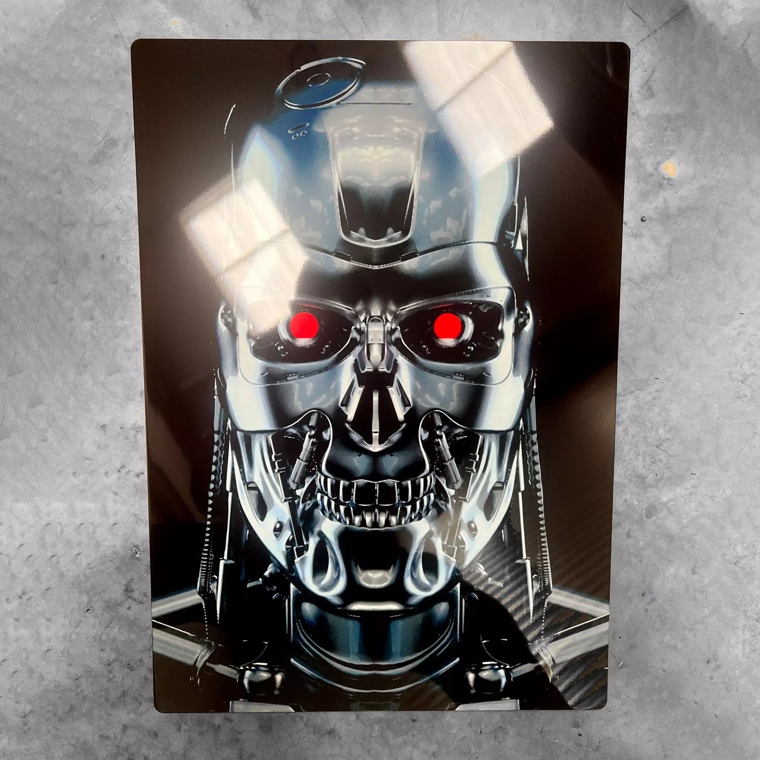 The Terminator T800 Metal Poster