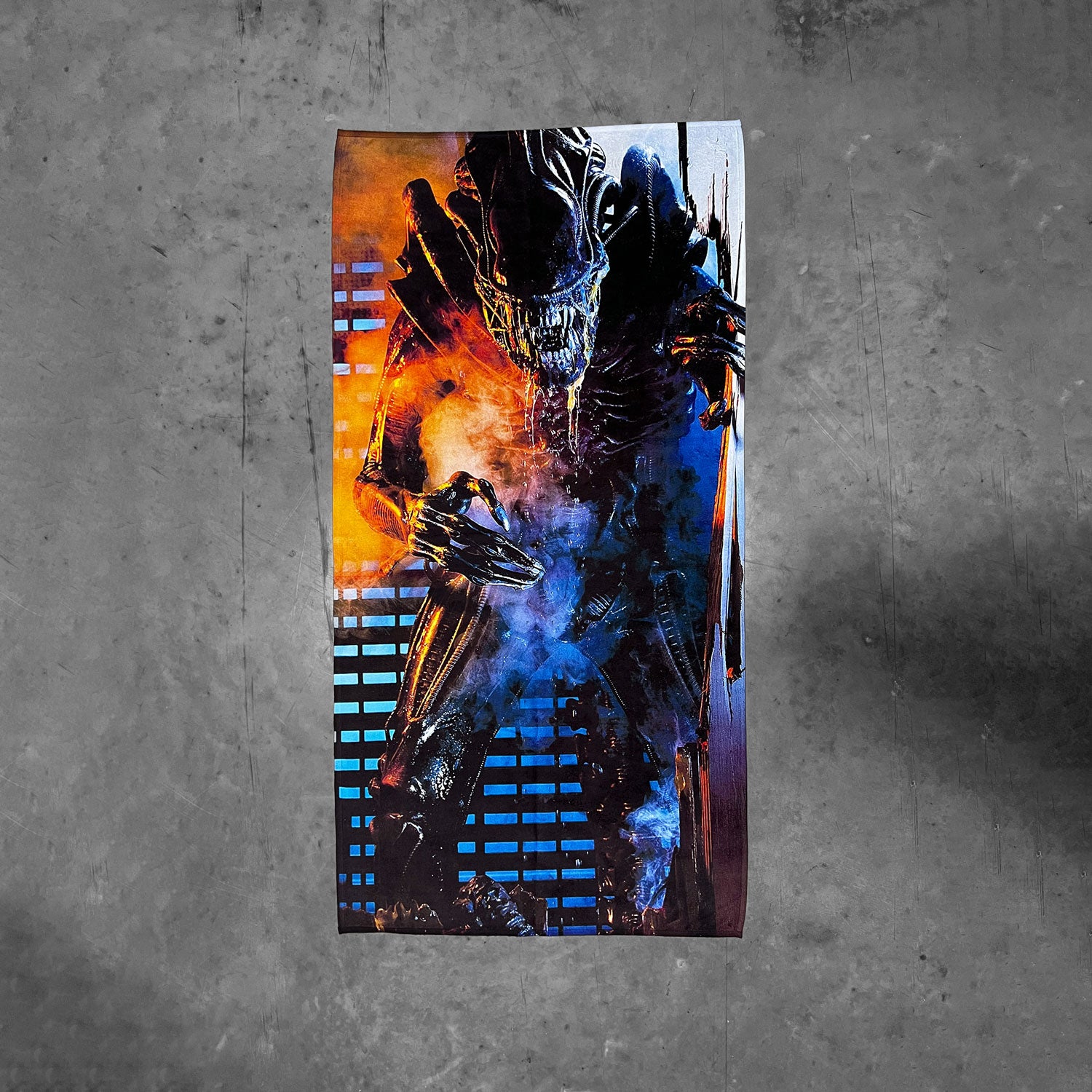 Alien Movie Poster Bath Towel